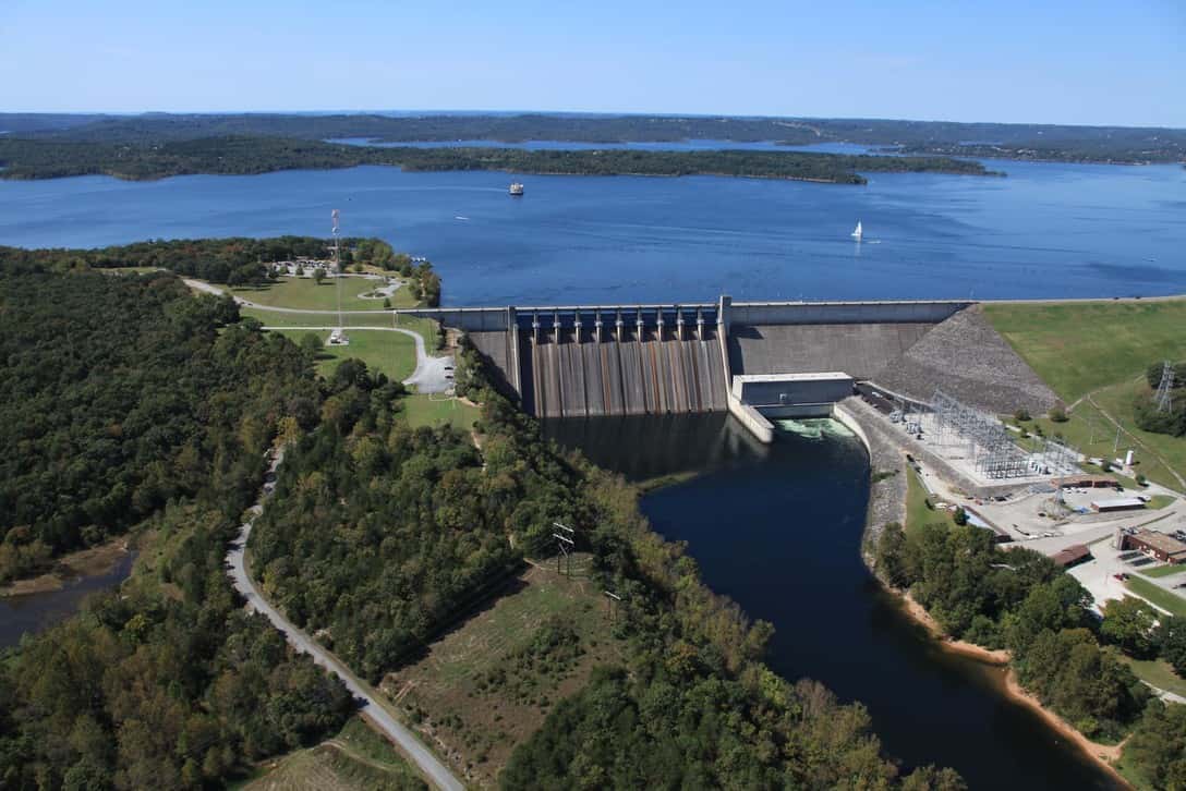 Spillway Release Today At Table Rock Dam KSPW FM Spillway Release Today At Table Rock Dam KSPW FM