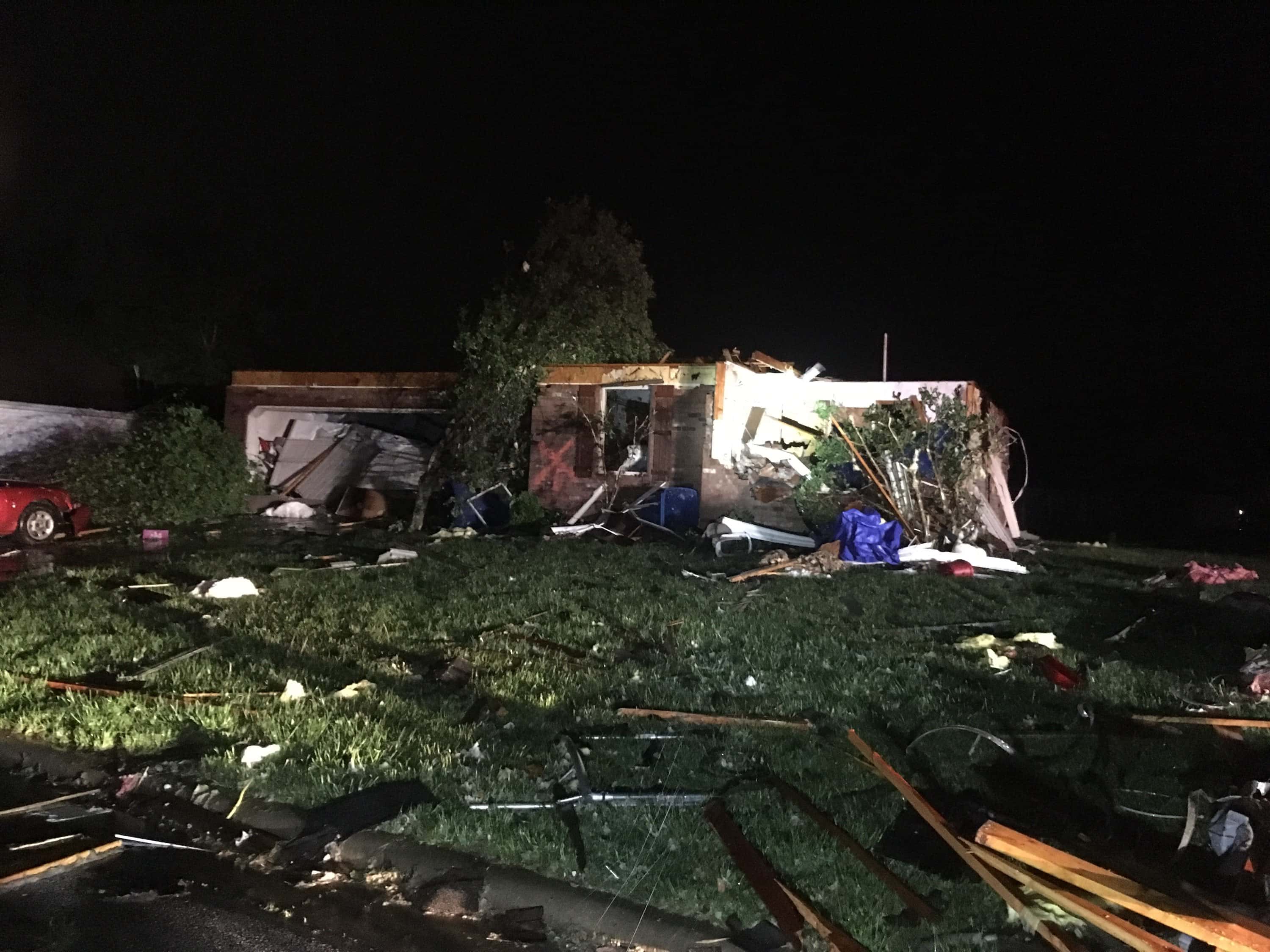 Homes Damaged, Power Lines Down From Severe Weather | KTTS