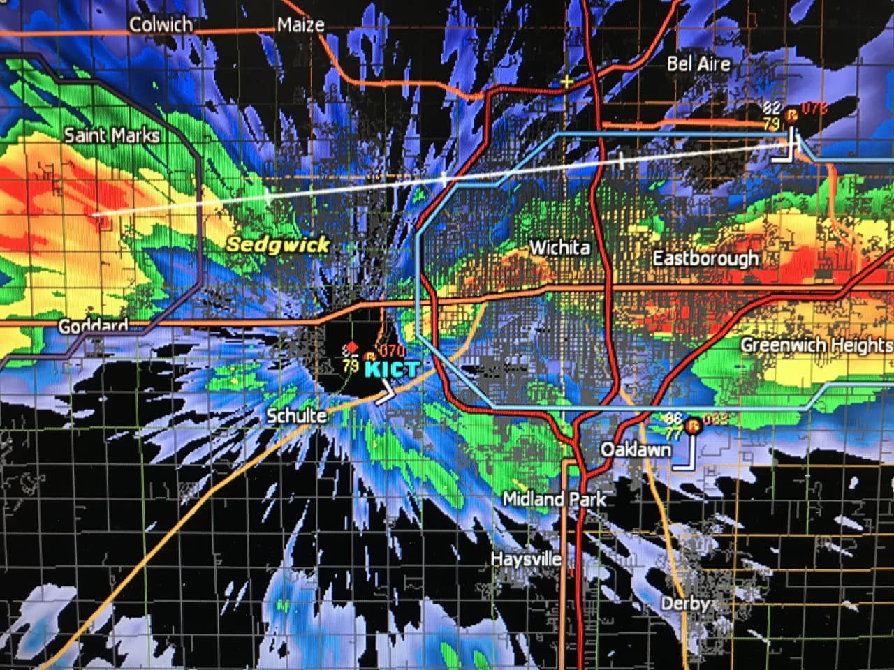 Storms bring heavy rain, street flooding, strong winds to Wichita area ...