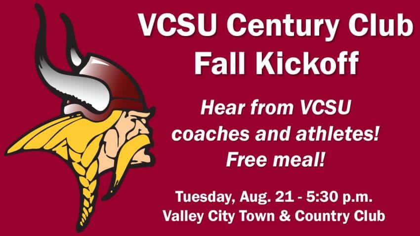 VCSU Century Club Kickoff Set for August 21st | News Dakota