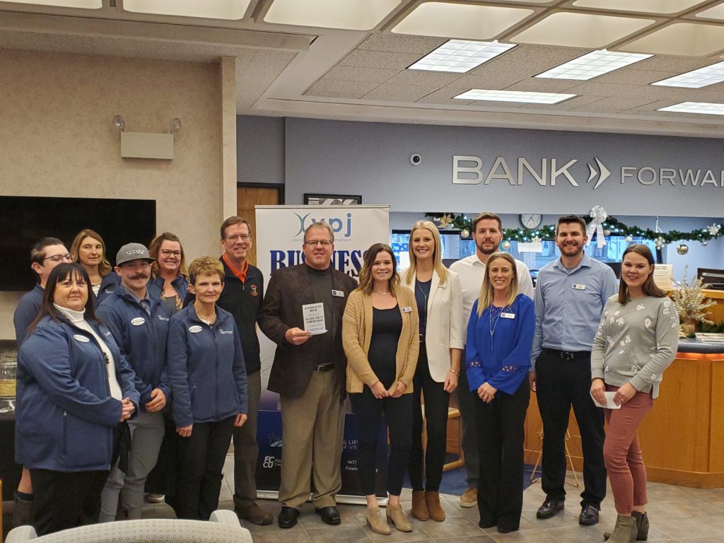 Bank Forward Receives Business of the Month Award | News Dakota