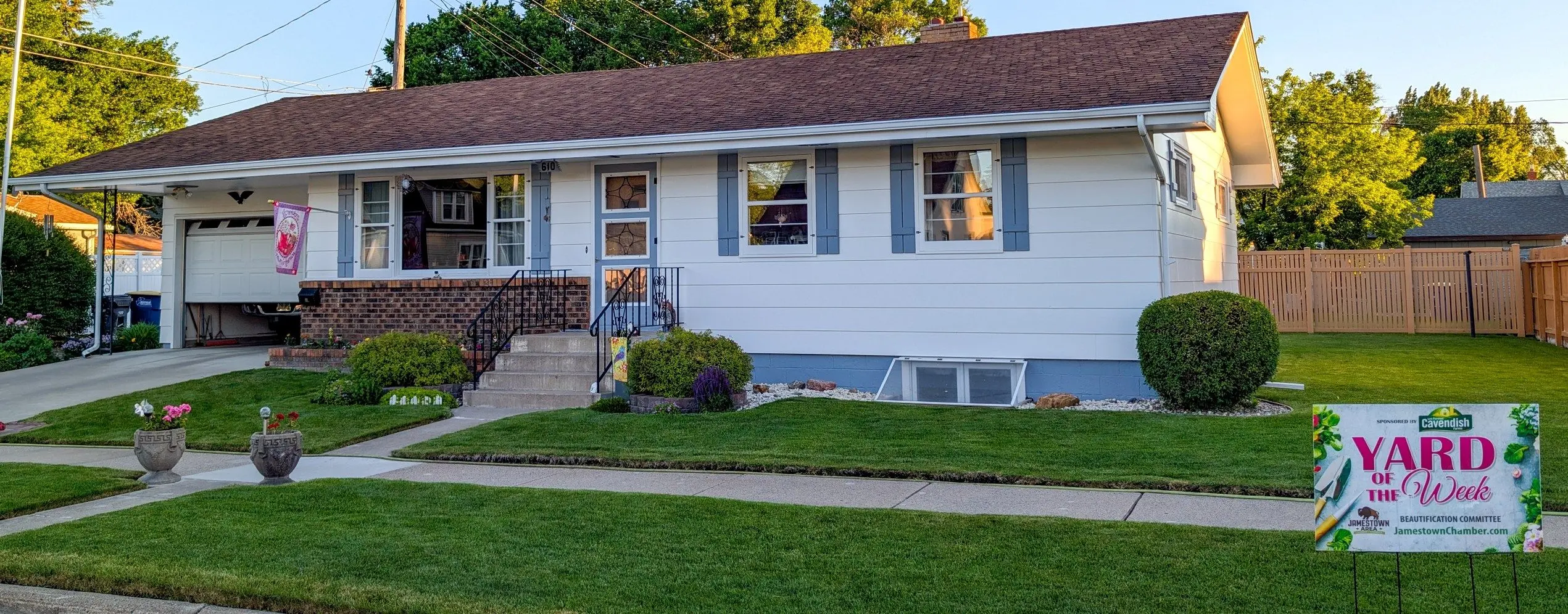 Elroy & Marlys Wiest Receives Yard of the Week Recognition | News Dakota