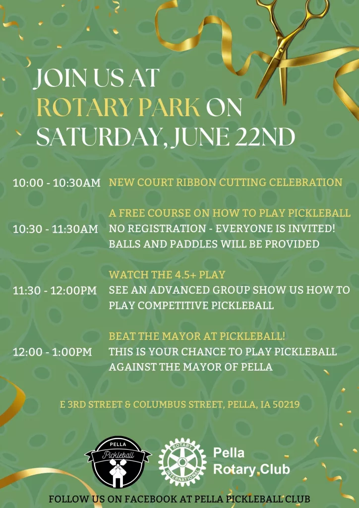 Ribbon Cutting At Rotary Park | KNIA KRLS Radio - The One to Count On