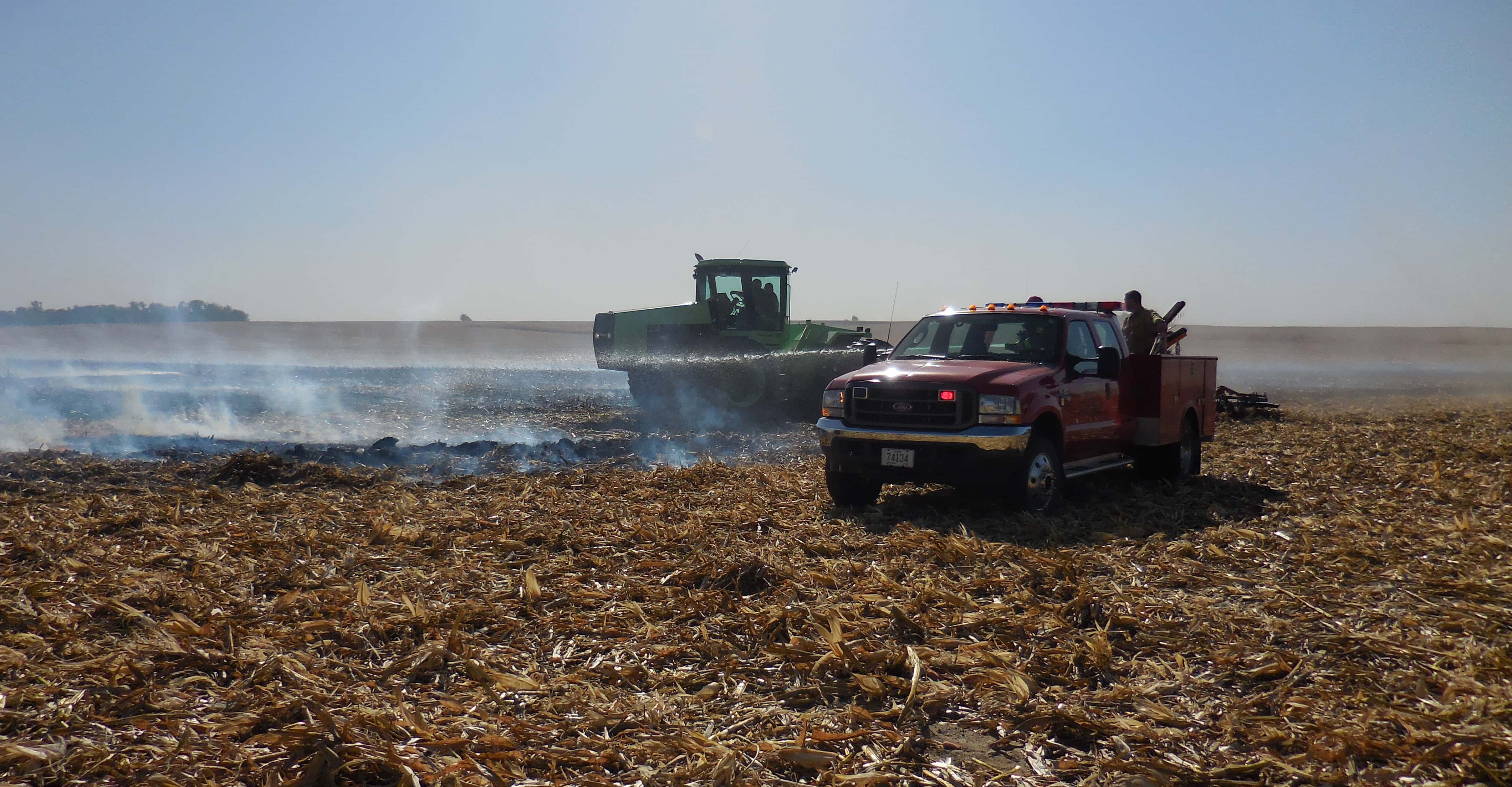A Field Fire Quickly Put Out By Quick Response from Jefferson Fire ...