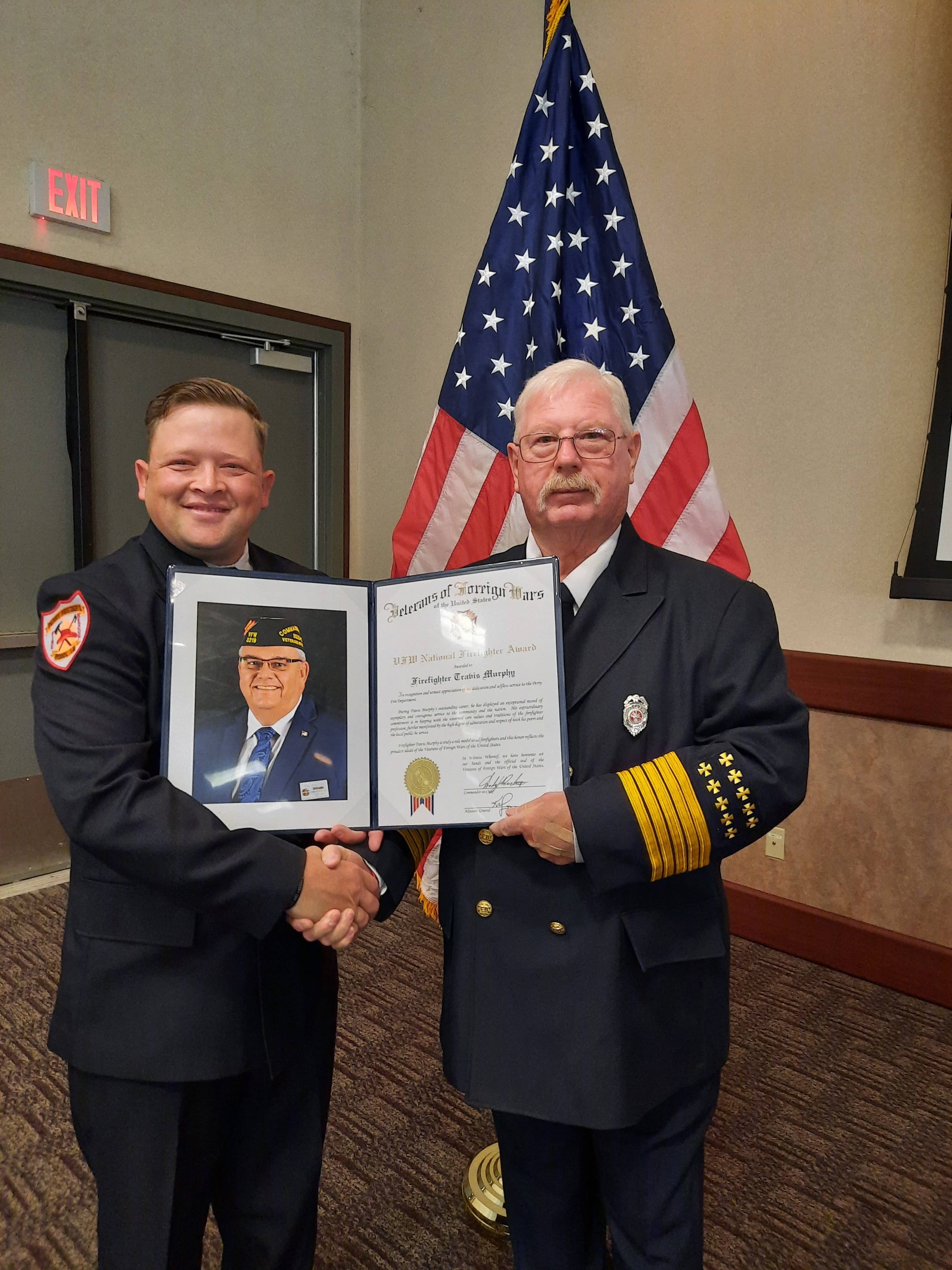 Perry Firefighter Receives National Award | Raccoon Valley Radio - The ... Perry Firefighter Receives National Award | Raccoon Valley Radio - The ...