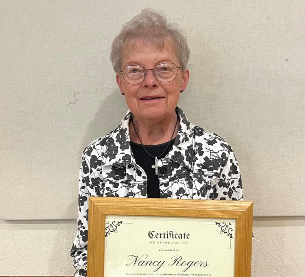 Nancy Rogers Honored as the 2024 Friend of the Year Award with the ...