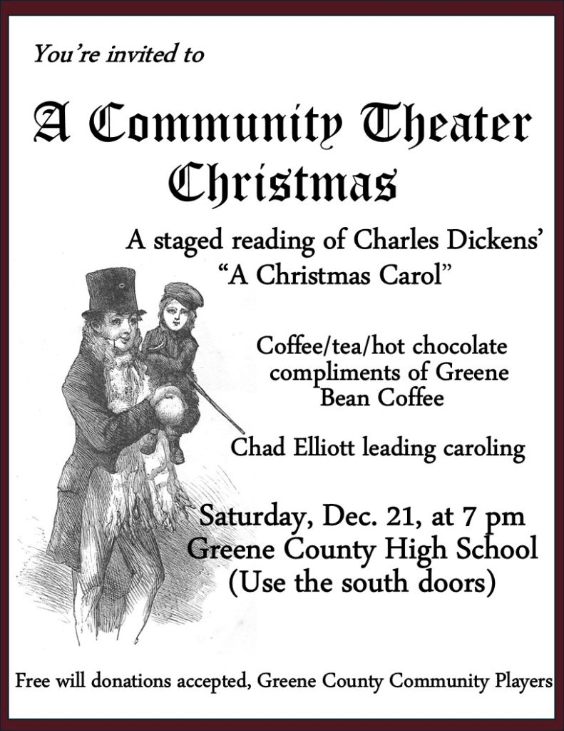 Tonight is Only Performance of "A Community Theater Christmas" in ...