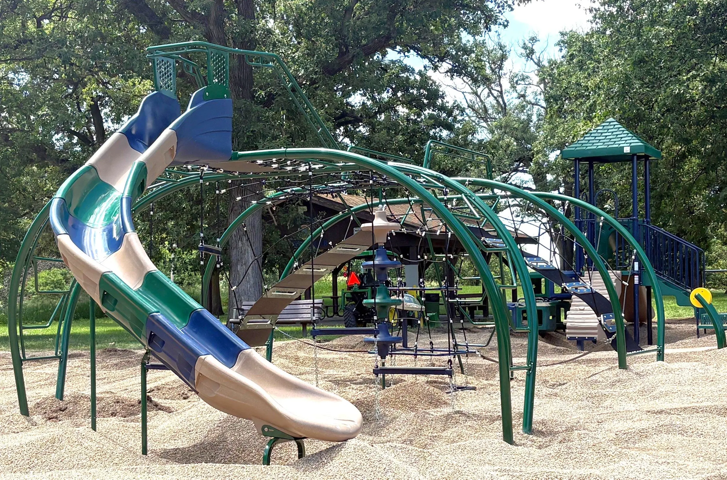 New Playground Equipment Up and Running at Chautauqua Park in Jefferson ...