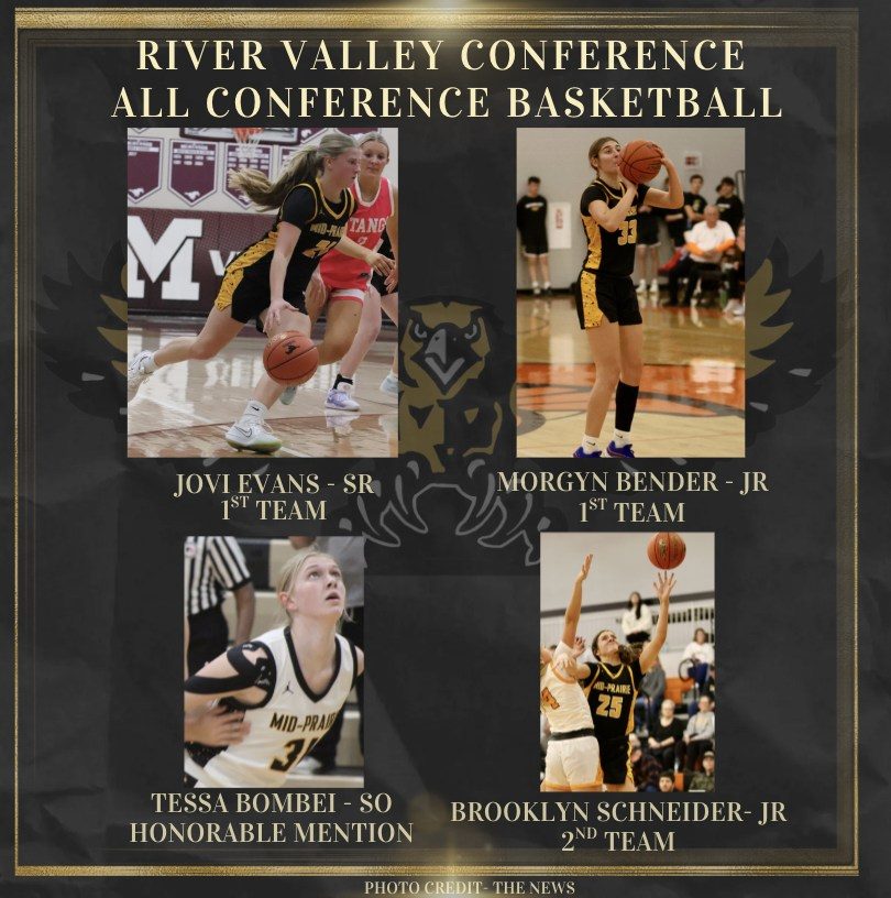 Four Hawks Finish On All-RVC Teams | KCII Radio - The One to Count On