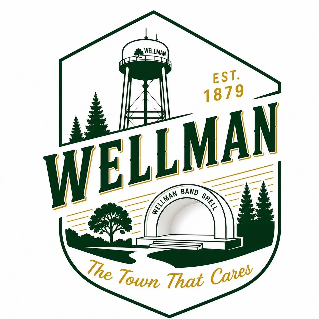 City of Wellman Adopts New Logo and Slogan | KCII Radio - The One to ...