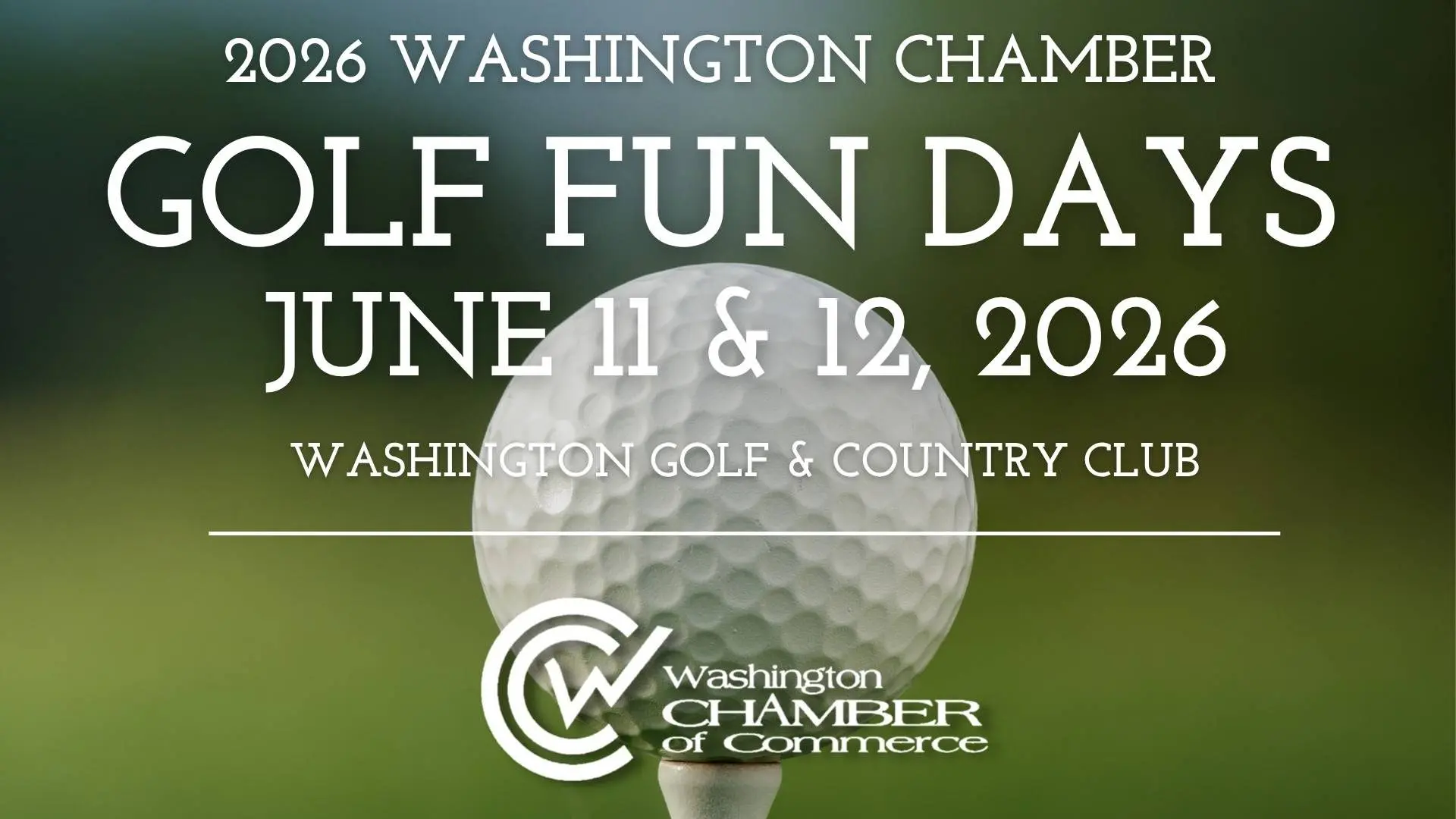 Washington Chamber Golf Fun Days Being Held this Week | KCII Radio ...