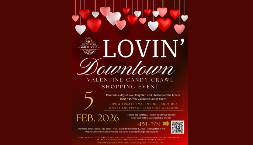 LOVIN' DOWNTOWN Valentine Candy Crawl! | 95.5 K-HITS