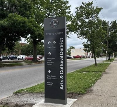 New Signage Will Guide Pedestrians Through The Terre Haute Arts ...