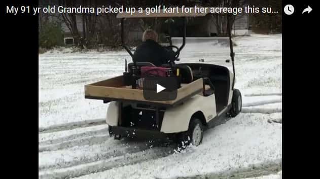 Granny in a Golf Cart | Pirate Radio 95.3