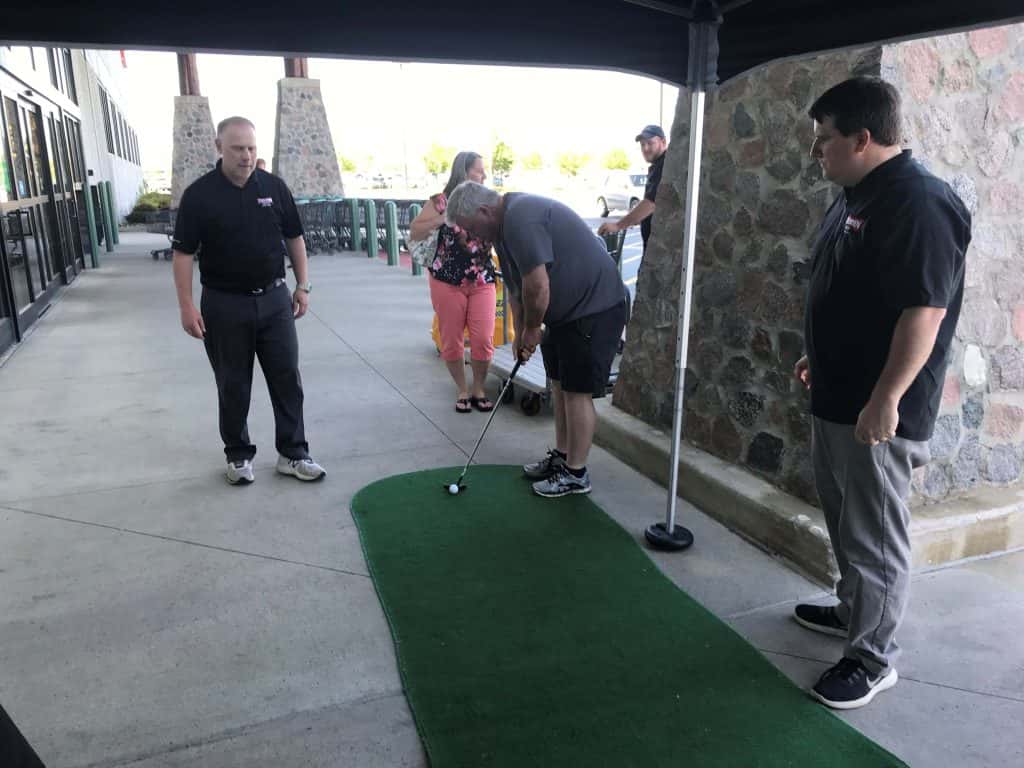 Anthony Rothman at Menards on May 10, 2018 – WBNS – Columbus, OH