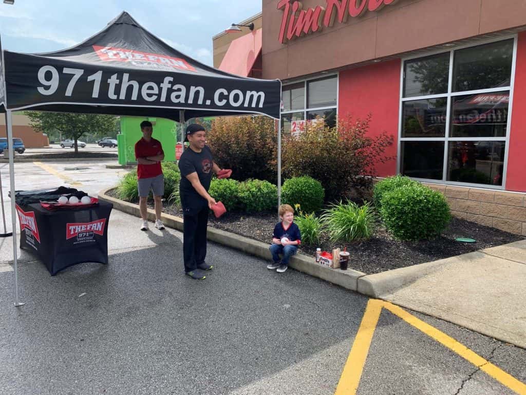 Brandon Beam at Tim Hortons in Whitehall on June 5, 2019 – WBNS ...