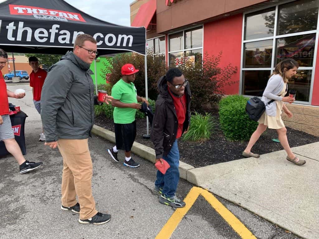 Brandon Beam at Tim Hortons in Whitehall on June 5, 2019 – WBNS ...