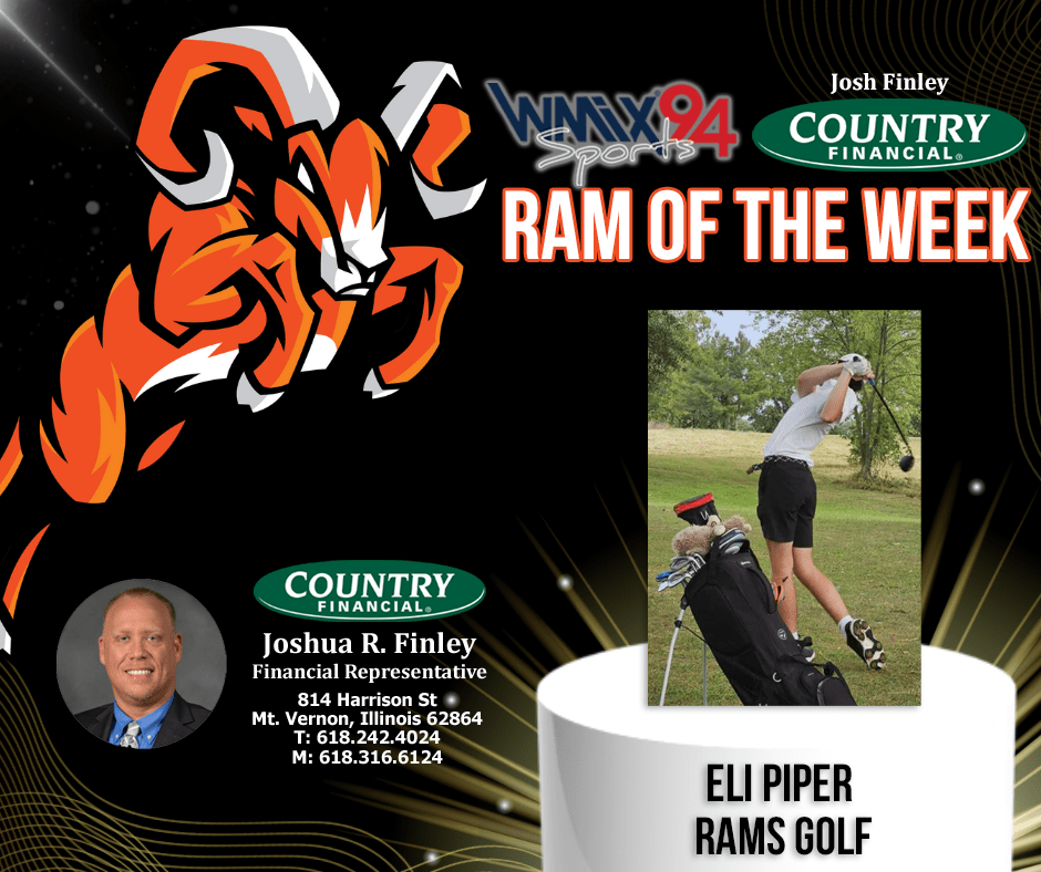 WMIX Sports Ram of the Week: Eli Piper – September 8, 2023 | Section618.com