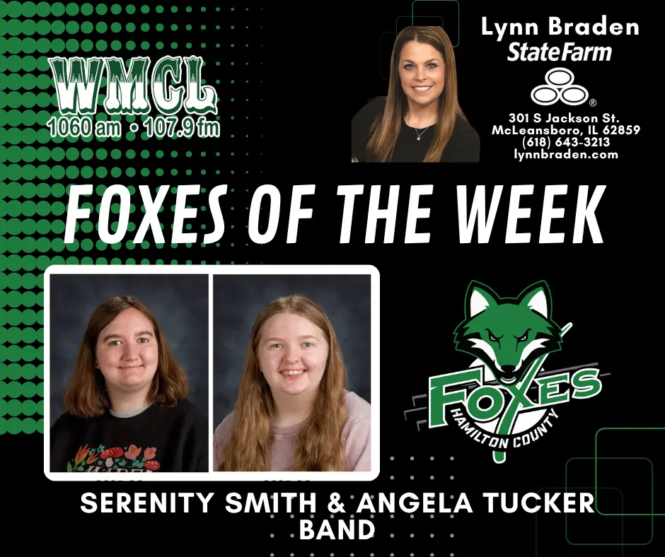 WMCL Foxes of the Week: Angela Tucker & Serenity Smith, Band – April 17 ...