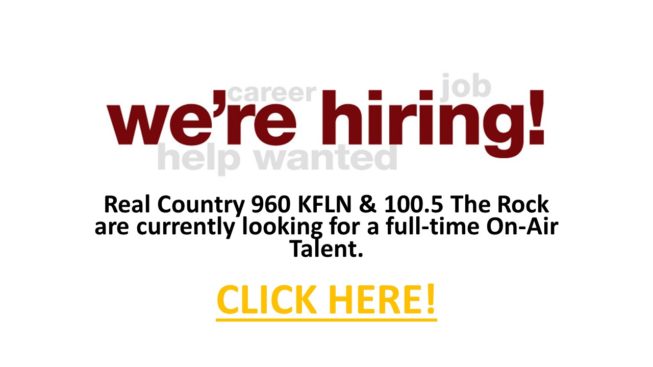 Jobs | 960 KFLN & 100.5 The Rock