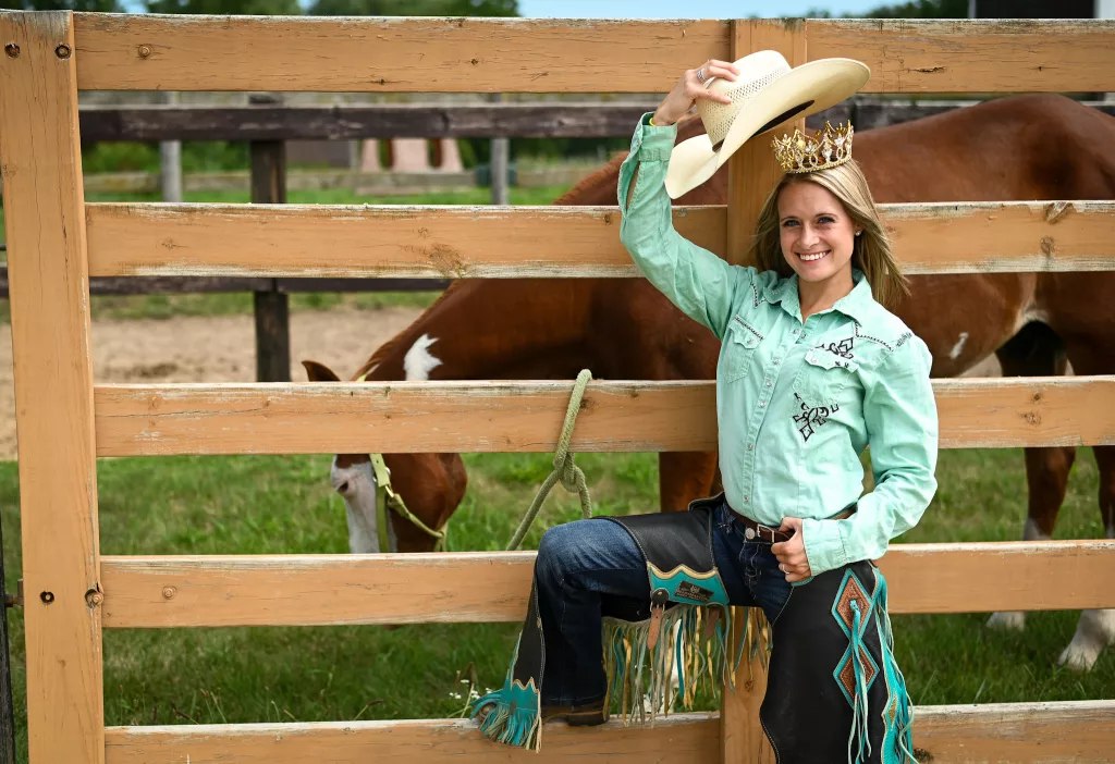 A bull rider. A pageant queen. A mortician. Megan Clarida aims to ...