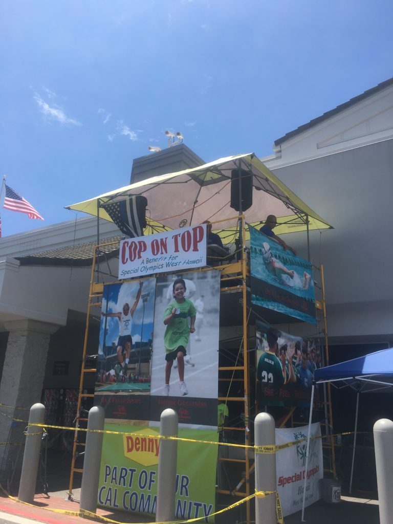 "Cop on Top" Fundraiser Raises More Than Expected | KWXX - Hilo, HI