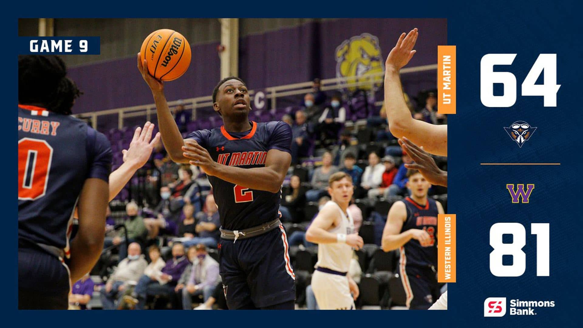 Ut Martin Mens Basketball Wraps 3 Game Road Trip With Loss At Western