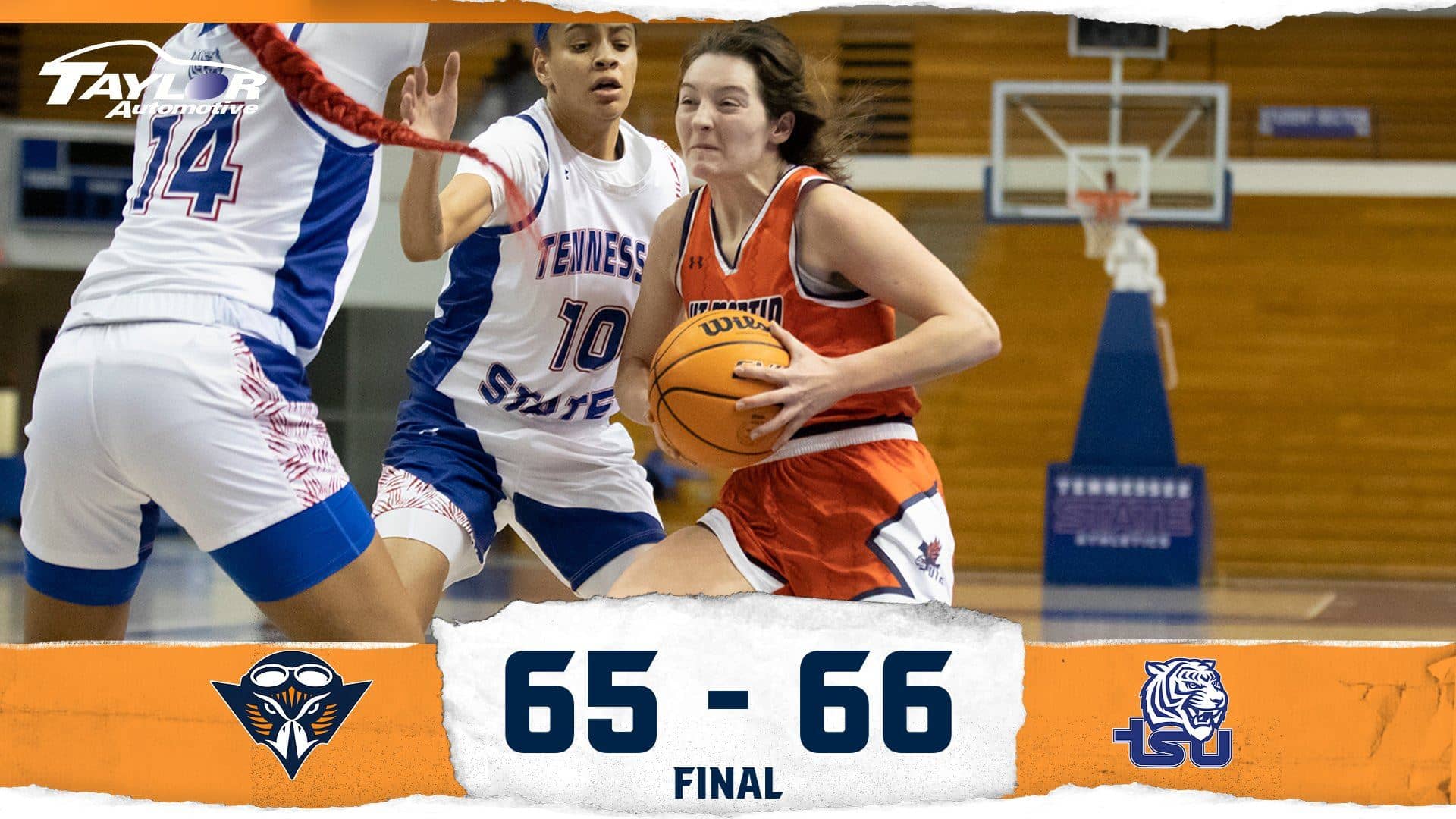 Ut Martin Womens Basketball Drops 1 Point Heartbreaker At Tennessee