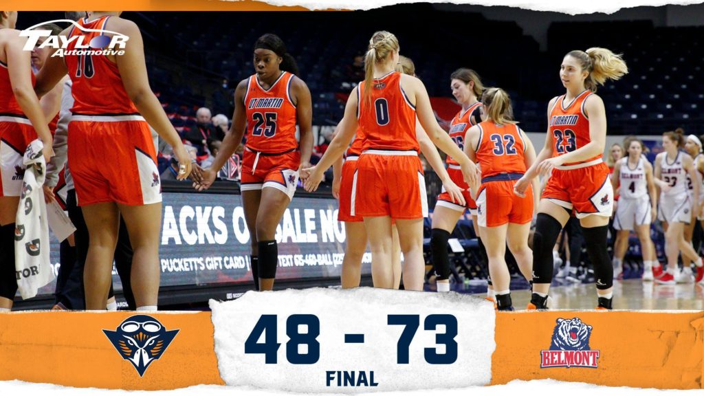 Ut Martin Womens Basketball Runs Out Of Steam At Belmont Radio Nwtn