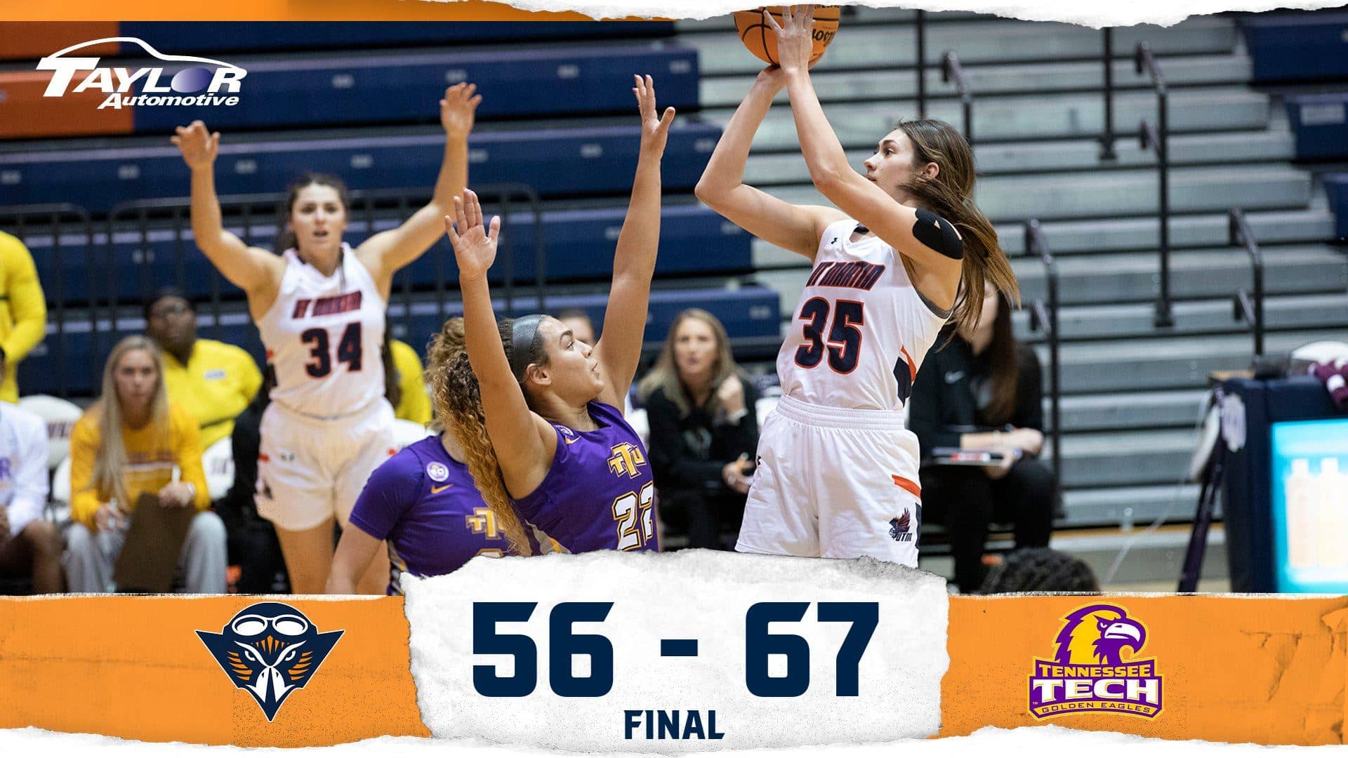 Ut Martin Womens Basketball Battles But Falls At Home To Tennessee