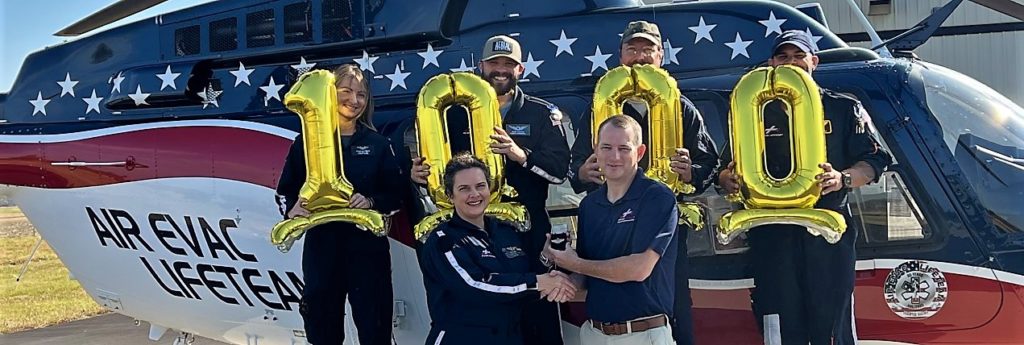 Air Evac Flight Nurse Achieves 1,000 Successful Patient Flights | radio ...