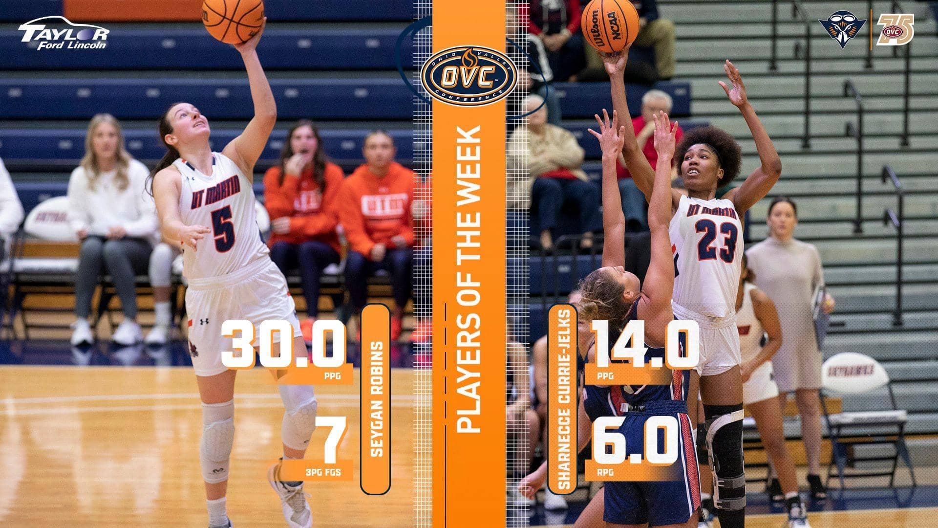 Ut Martin Womens Basketball Duo Wins Weekly Ovc Honors Radio Nwtn
