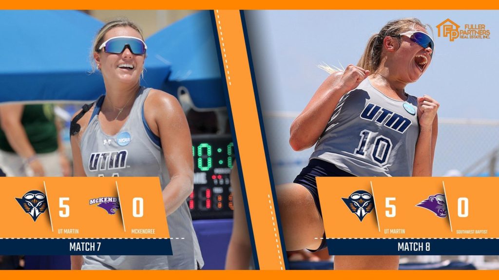 UT Martin Beach Volleyball Goes 3-1 In Missouri State Tournament ...