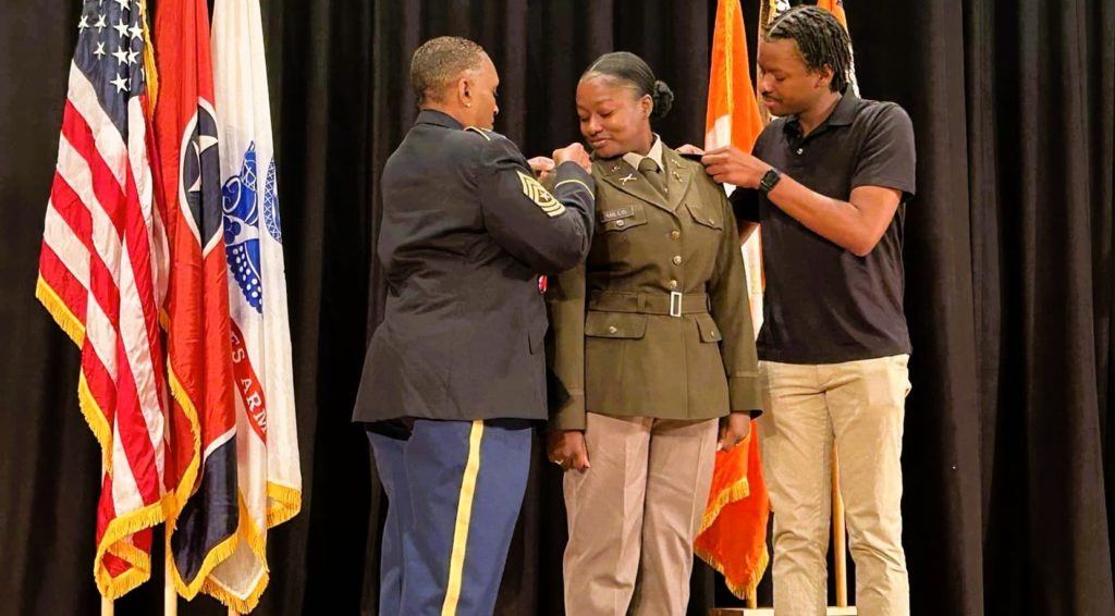 Mills First Woman In UT ROTC System Commissioned As 2nd Lt. | radio NWTN