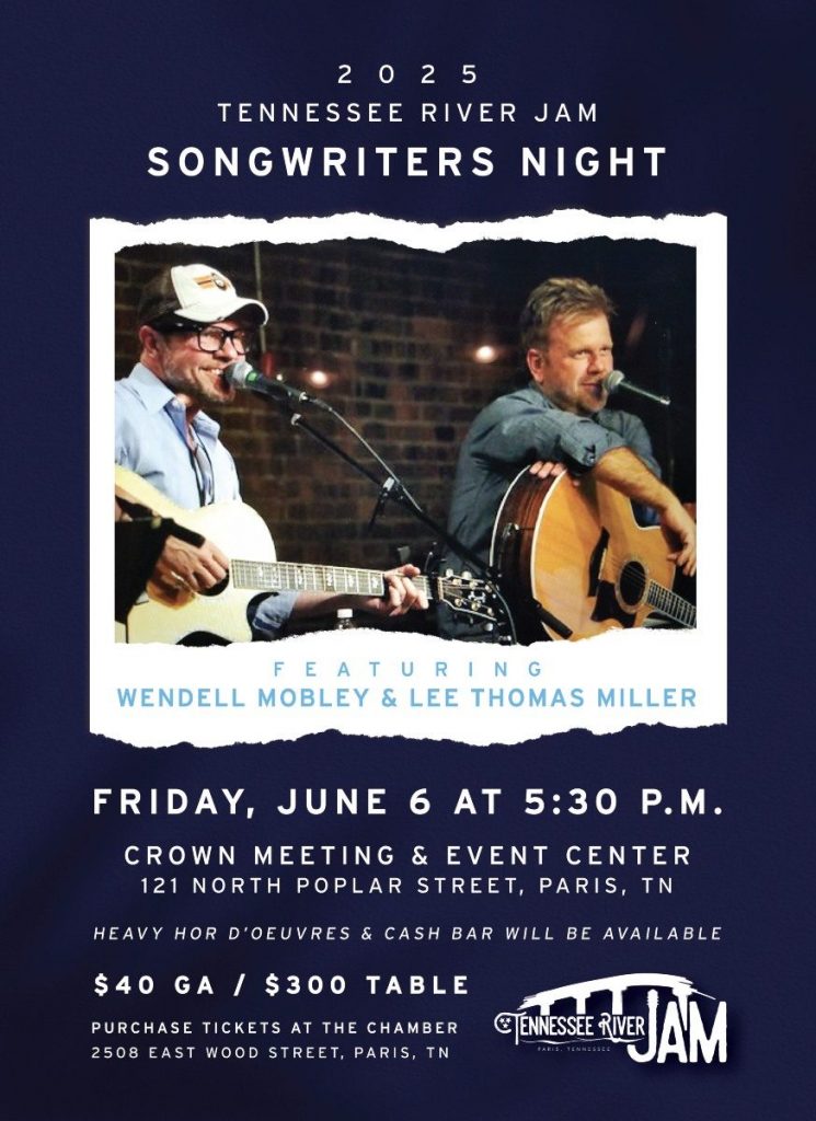 Mobley, Miller To Showcase Hits At Songwriter Night | radio NWTN