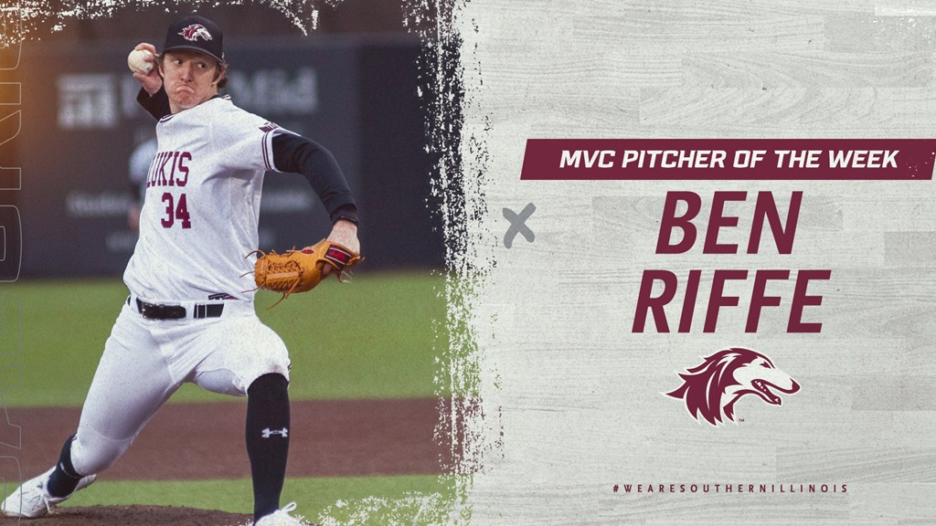 Ben Riffe Named Mvc Pitcher Of The Week Wcil Marion Il