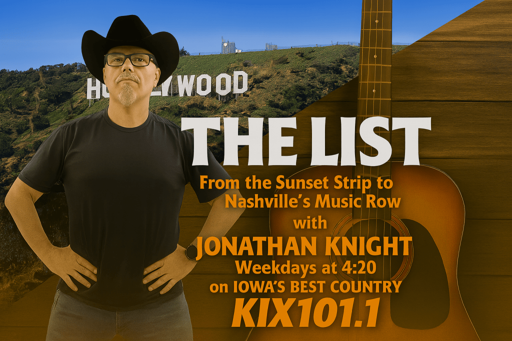 The List for Tuesday, December 9th 2025 | Iowa's Best Country, KIX 101.1