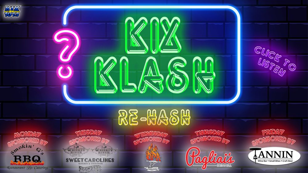 Kix Klash Re-Hash Sarah vs Mark Friday November 8th | Iowa's Best ...