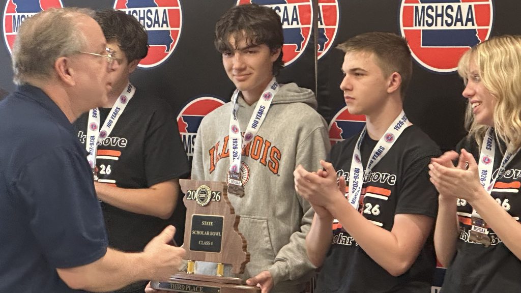 OAK GROVE SCHOLARS REPEAT THIRD-PLACE FINISH AT STATE | KMMO - Marshall, MO