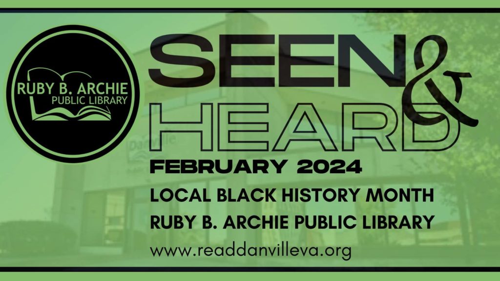 Rudy B. Archie Public Library Hosting Local Black History Month Exhibit ...