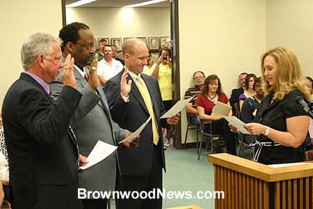 Brownwood's New Mayor and Councilmen Take Office – Photos | Brownwood News