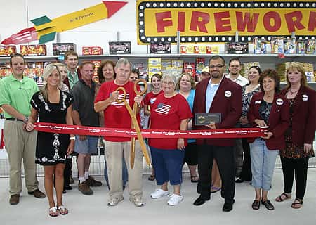 Grand Opening and Ribbon Cutting for Mr. W Fireworks Store | Brownwood News