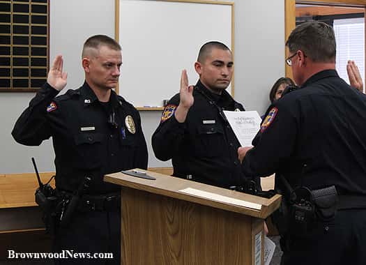 Early Police Department Welcomes Two New Officers | Brownwood News
