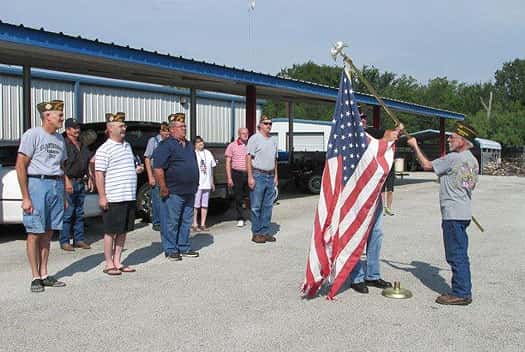 VFW Retires More than 600 Flags at Independence Day Ceremony ...