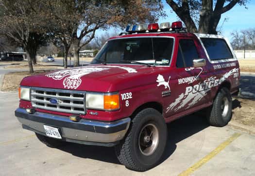BISD School Resource Officer Bids Farewell to Iconic Ford Bronco ...