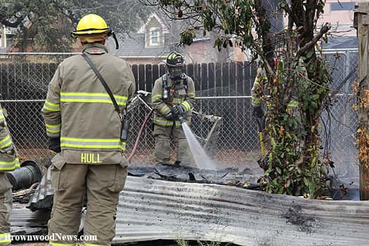 Backyard Fire Destroys Chicken Coop | Brownwood News