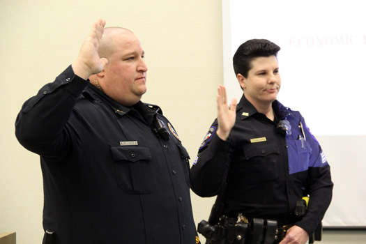 Local Police Officers Promoted, Recognized with Ceremony | Brownwood News