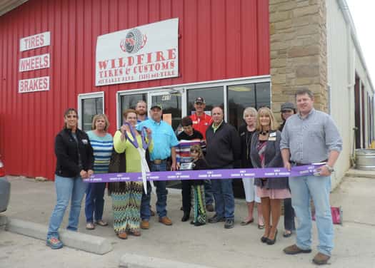 WildFire Tires & Customs Welcomed to Early Chamber Membership with ...