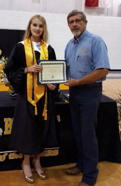 Melia Edmondson of Blanket Receives Kiwanis Scholarship | Brownwood News
