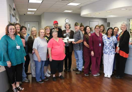VFW Post 3278 and Its Auxiliaries Make Donation to Help Local Cancer ...